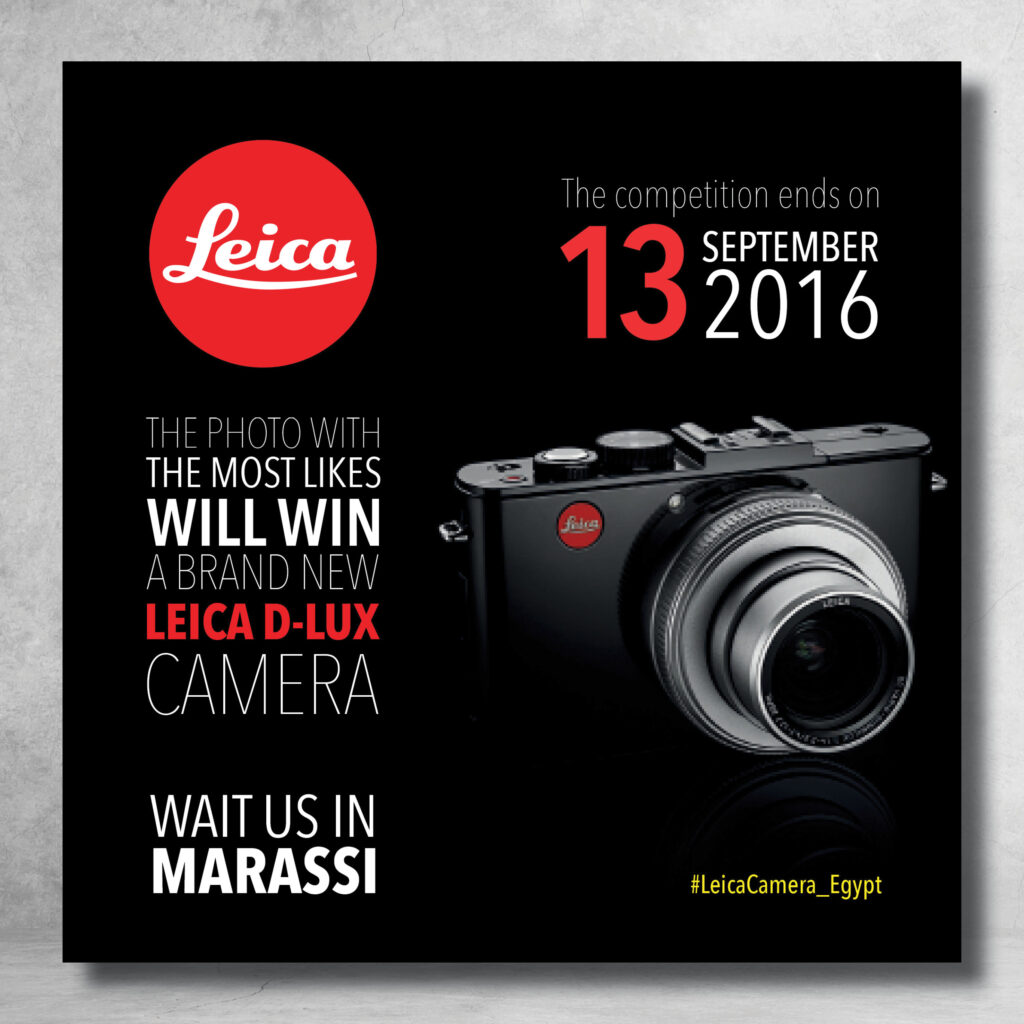 Digital Design - Leica Egypt - Being Advertising Agency